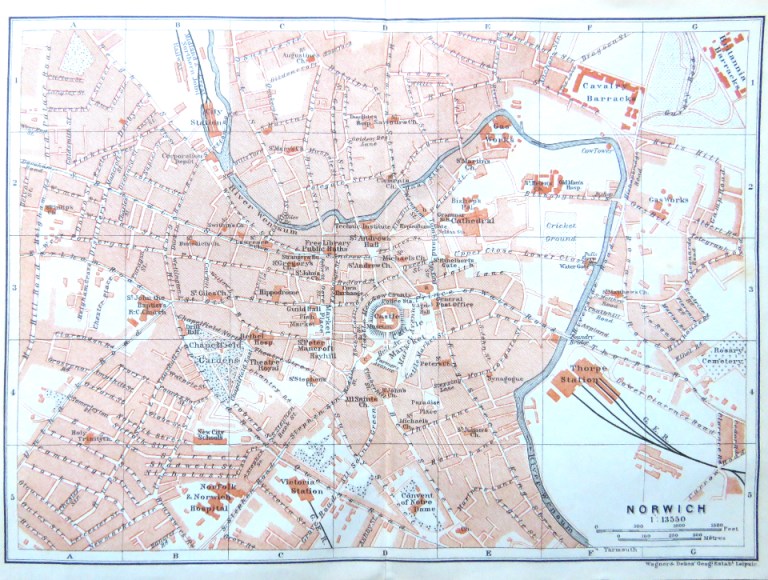 Putting Norwich on the map | COLONEL UNTHANK'S NORWICH